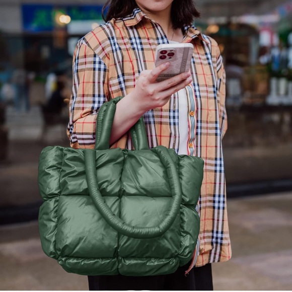 Bags | Large Puffer Bag | Poshmark